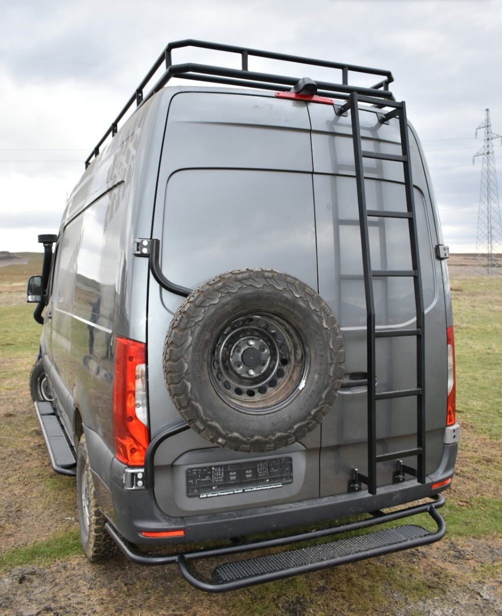 Reserveradhalter Sprinter - Für den Notfall gerüstet